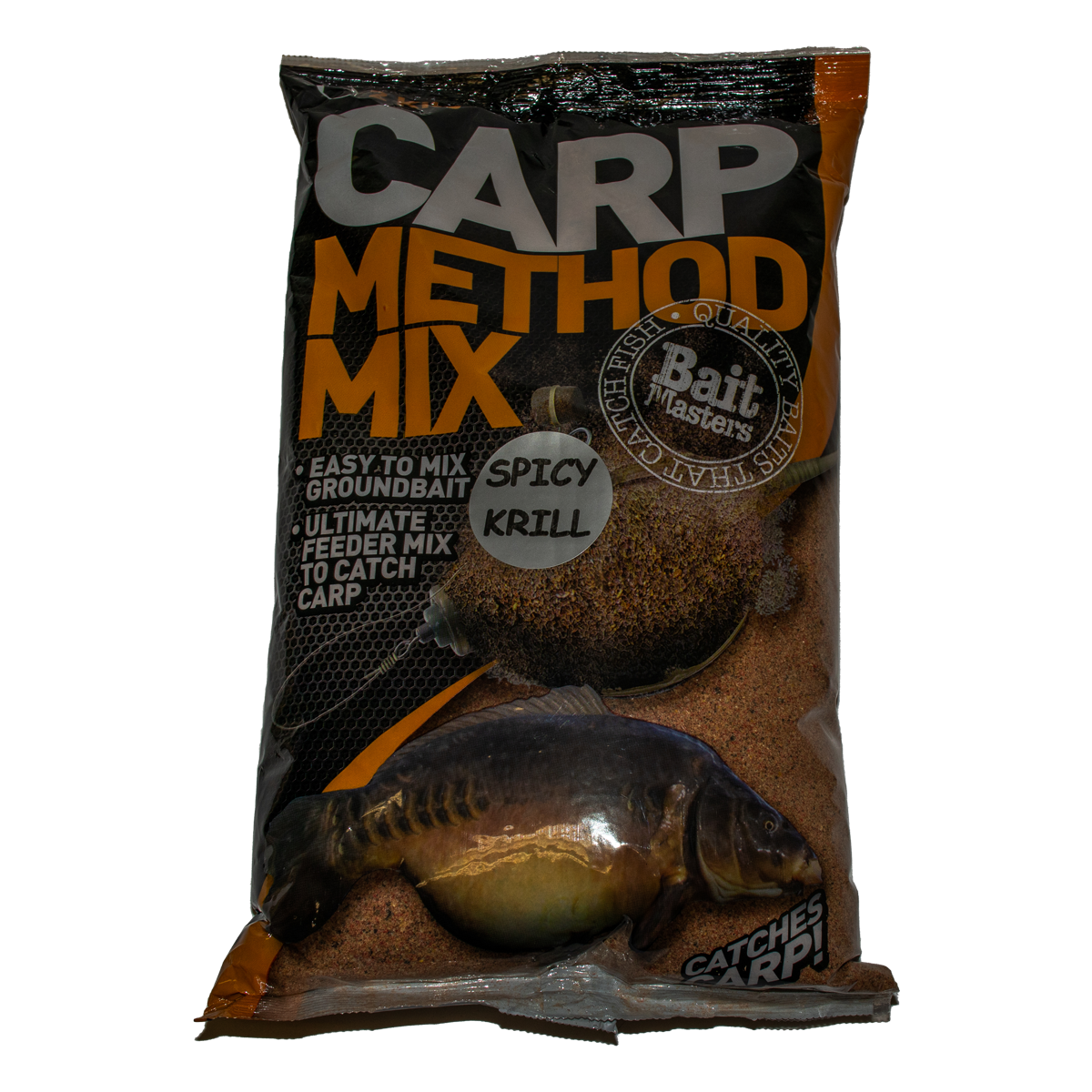 Bait Masters Carp Method Mix: Spicy Krill 2kg – Donald Cooke Ltd