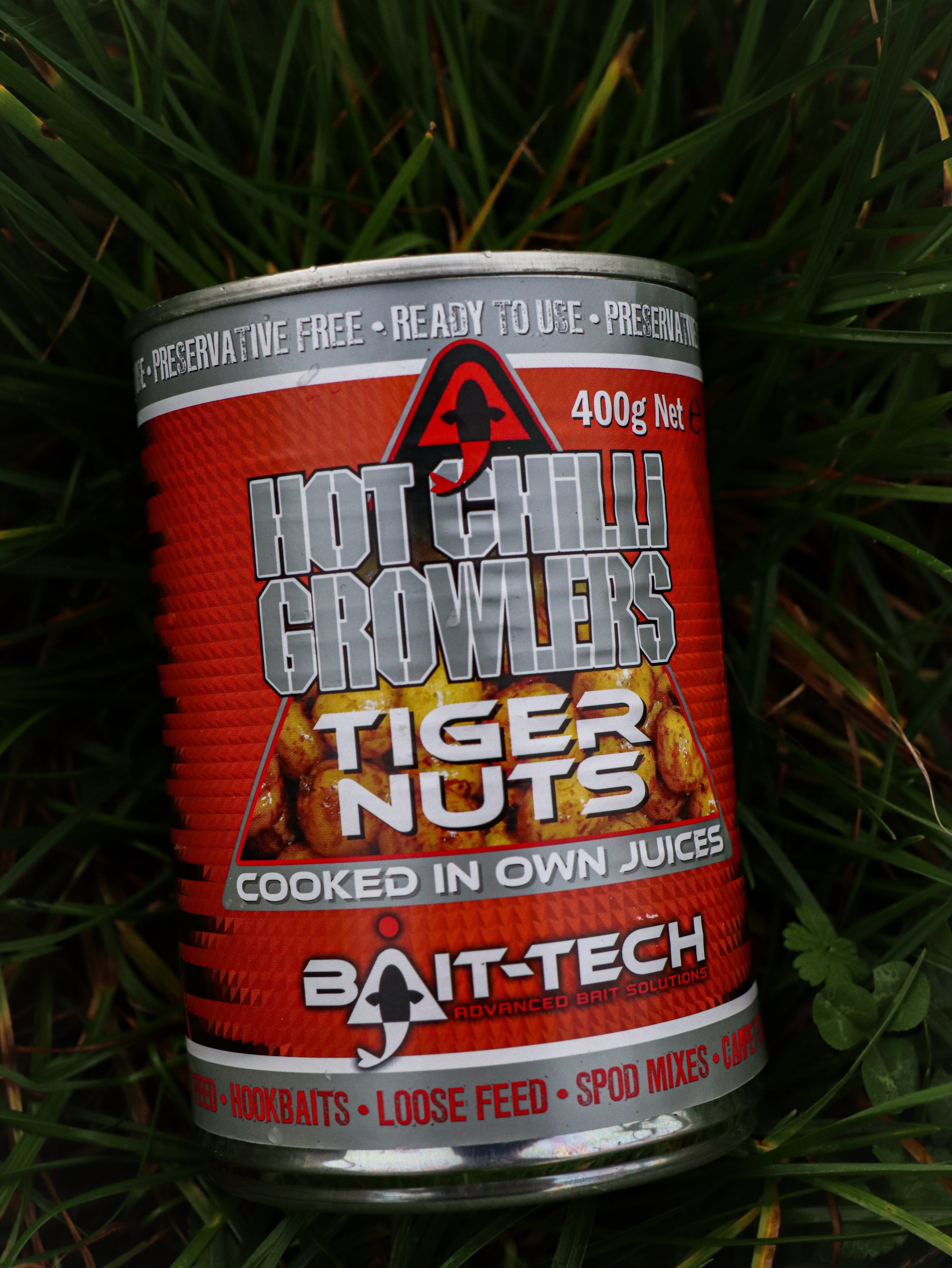 Bait-Tech Growlers Tiger Nuts Chilli (400g) – Donald Cooke Ltd