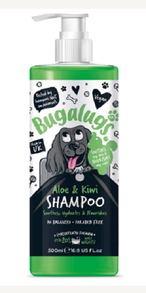 Bugalugs Shampoo Soothing Aloe & Kiwi 500ml – Donald Cooke Ltd