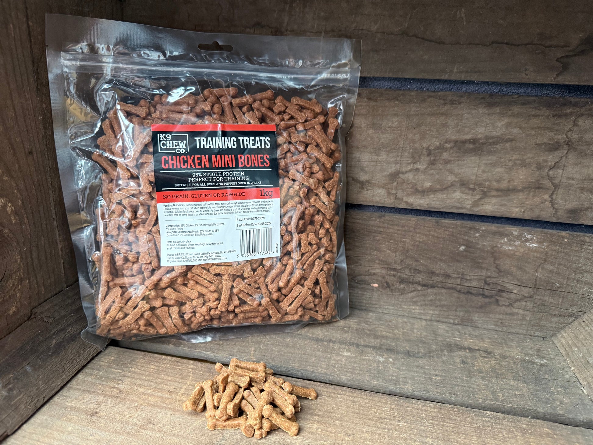 Mini Bone Training Treats 1kg – Donald Cooke Ltd