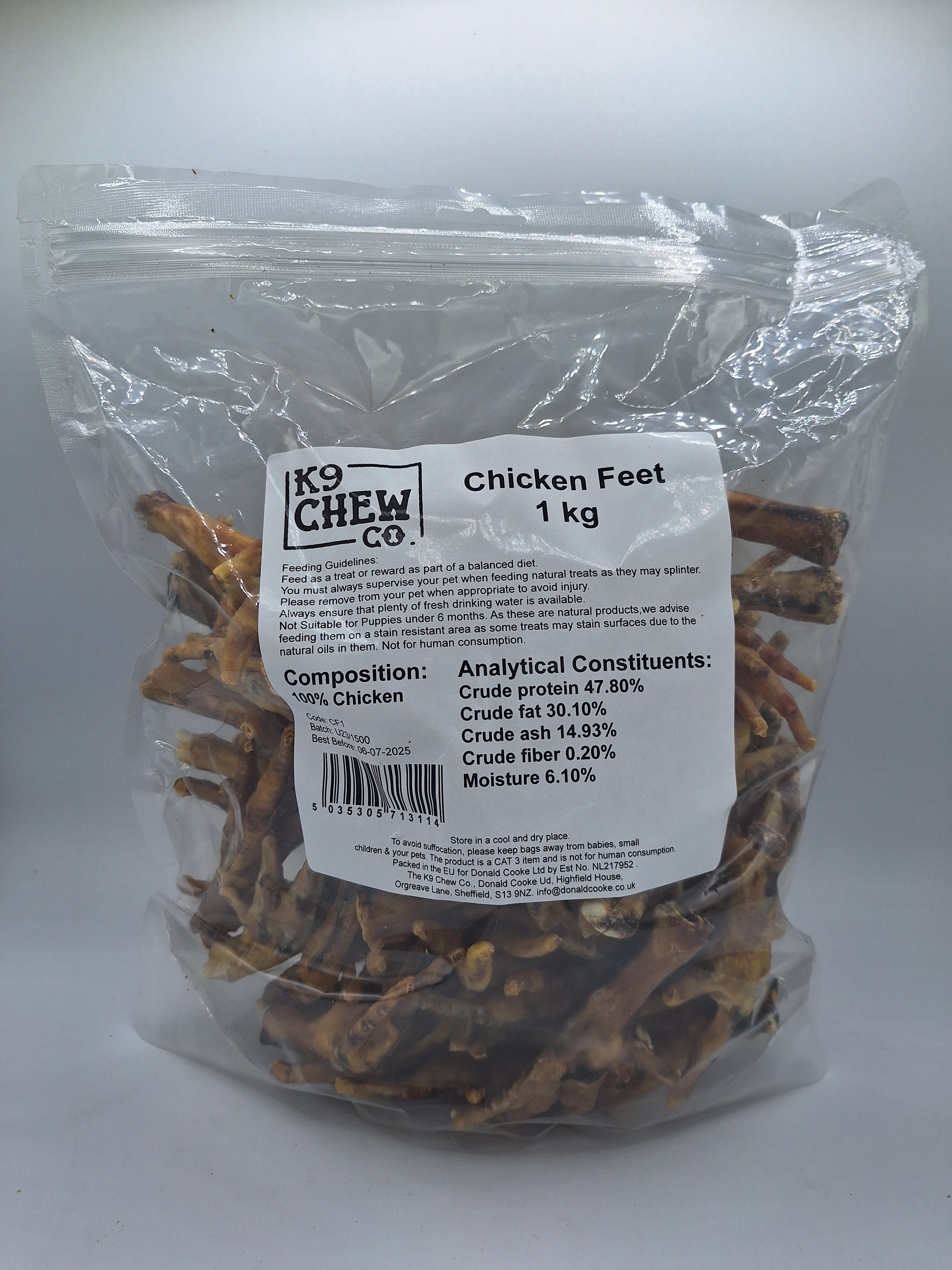 Chicken Feet 1kg – Donald Cooke Ltd