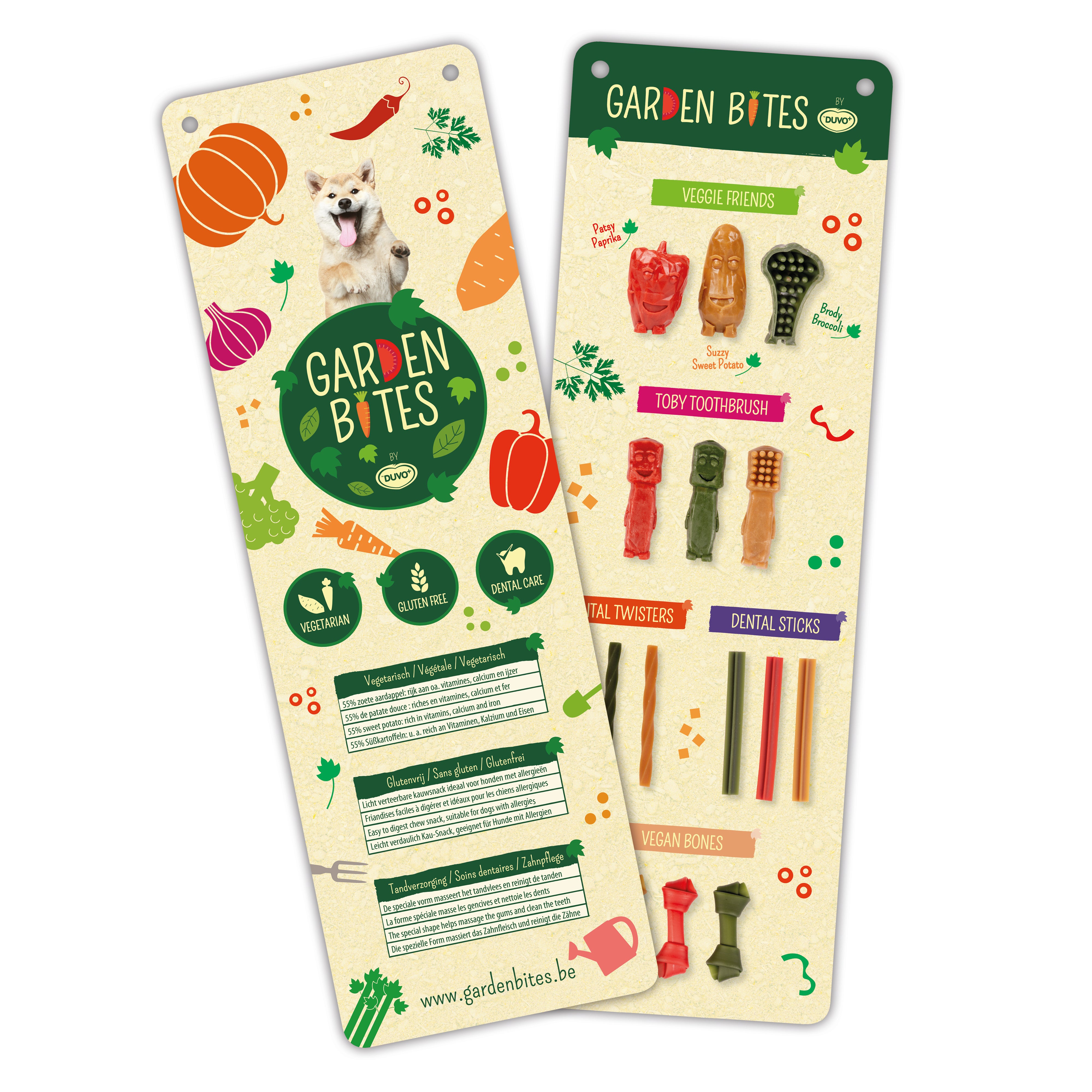 Garden Bites POS - Side Display Talker – Donald Cooke Ltd