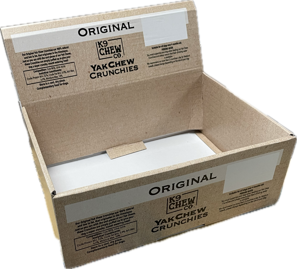 Yak Crunchies Orginal box – Donald Cooke Ltd