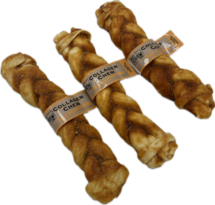 Meaty Snacks Collagen Braided Loaf pack of 10 (25cm long) – Donald ...