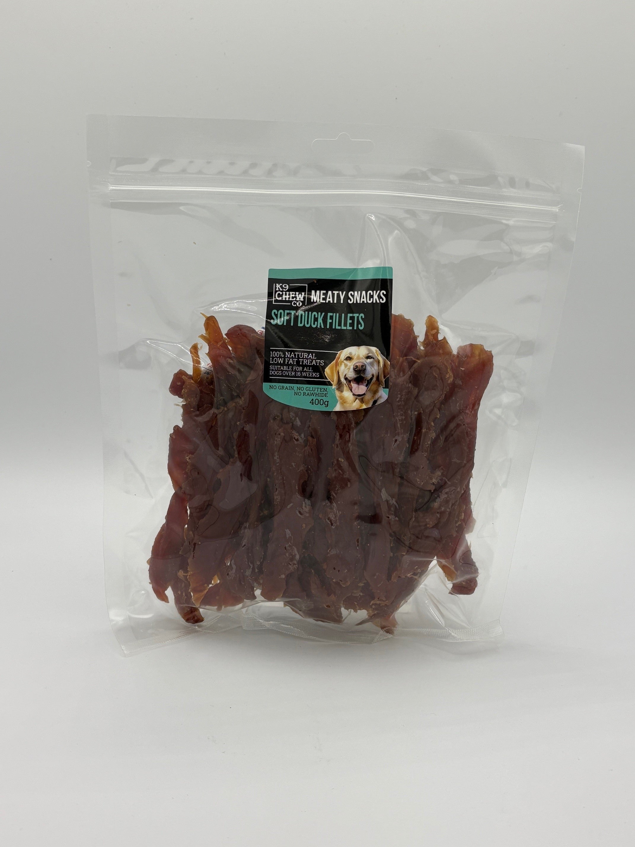 Meaty Snacks Soft Duck Fillets 400g – Donald Cooke Ltd