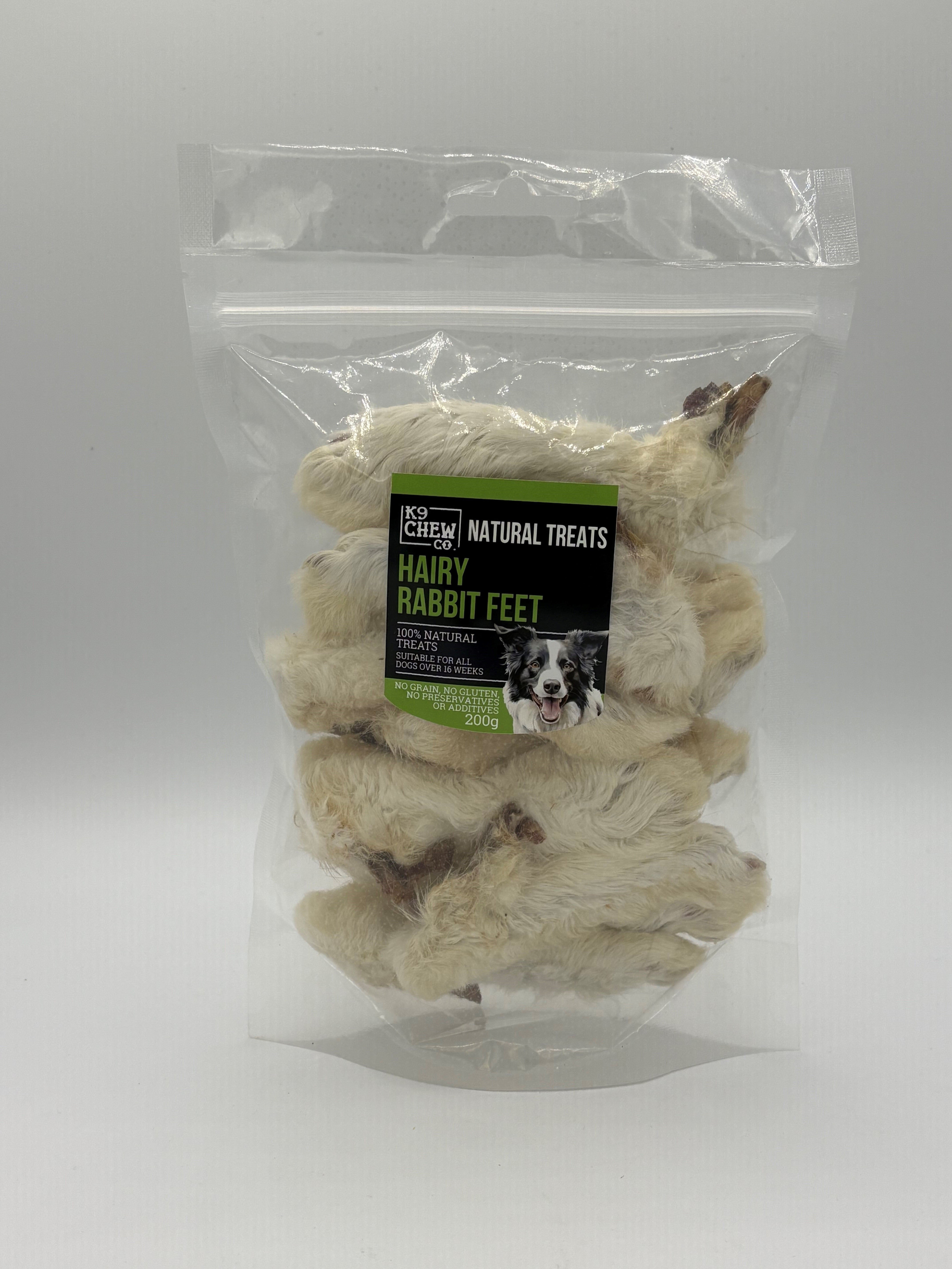 Hairy Rabbit Feet 200g – Donald Cooke Ltd
