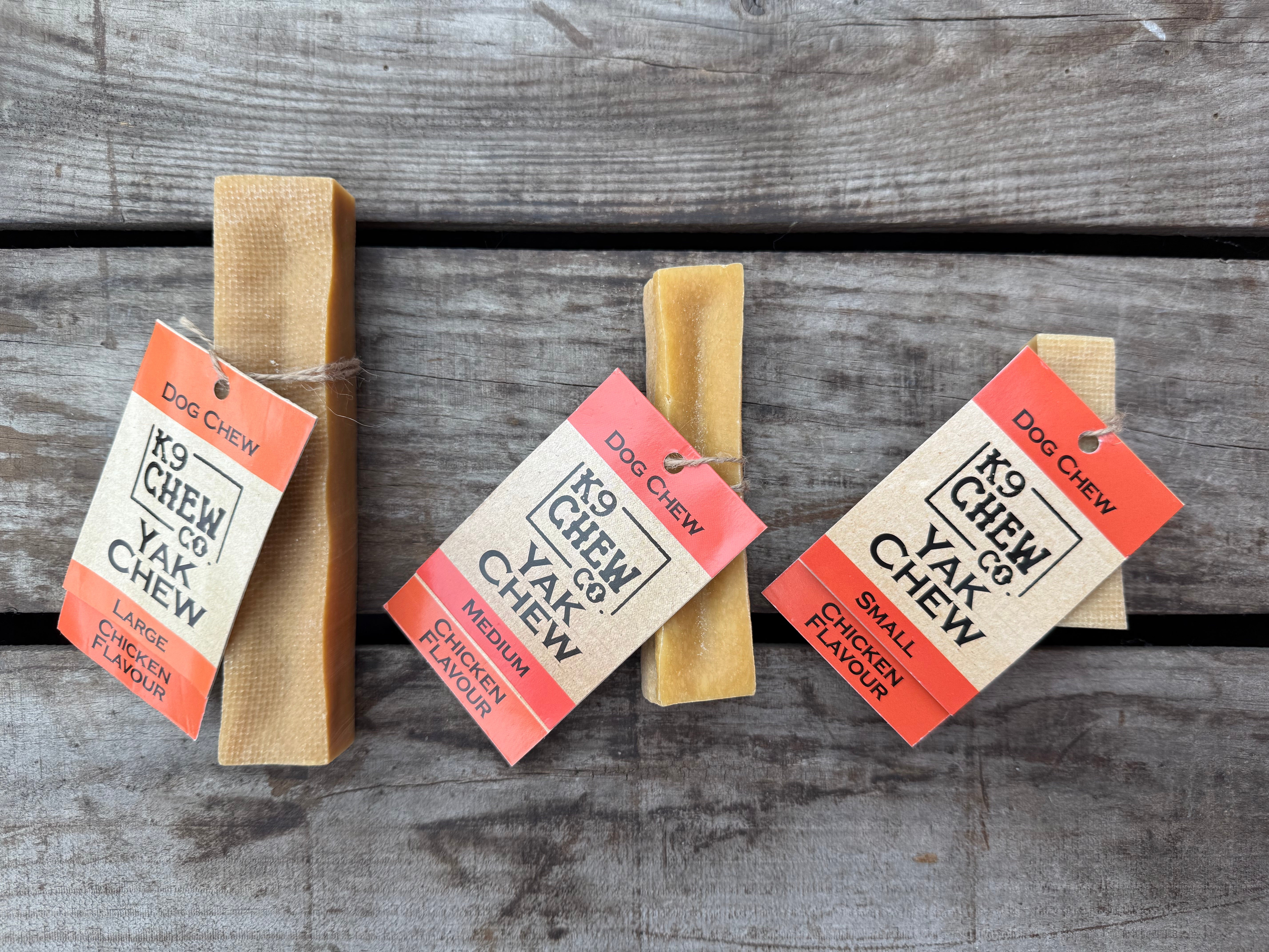 Yak Chew Chicken Flavour 5 pack – Donald Cooke Ltd
