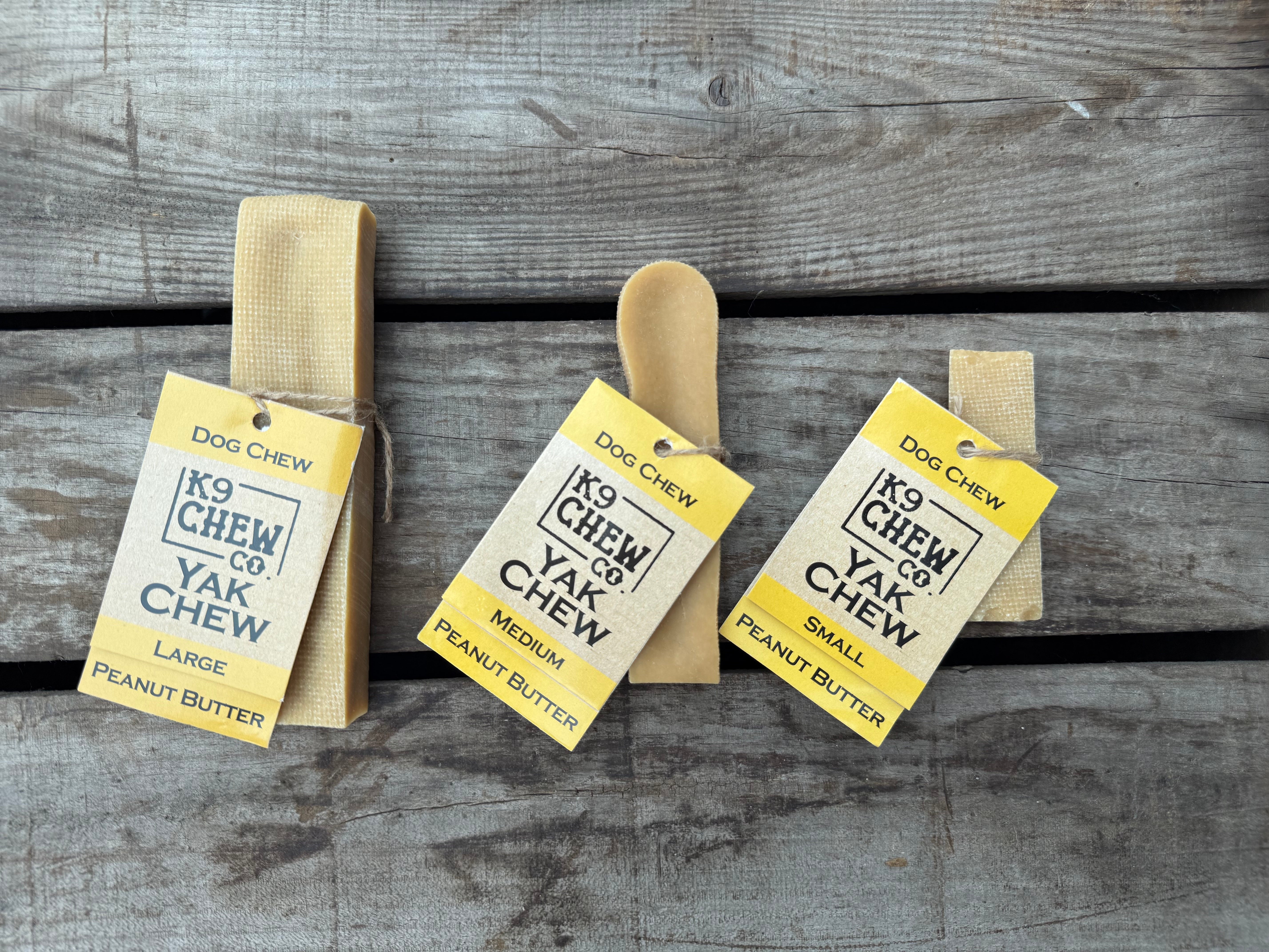 Yak Chew Peanut Butter 5 pack – Donald Cooke Ltd